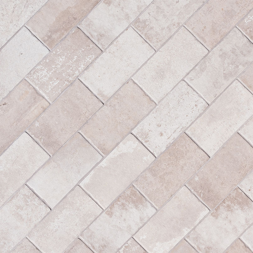 MSI Brickstone Ivory 5"x 10" Matte Porcelain Tile – Modern Brick Look ...