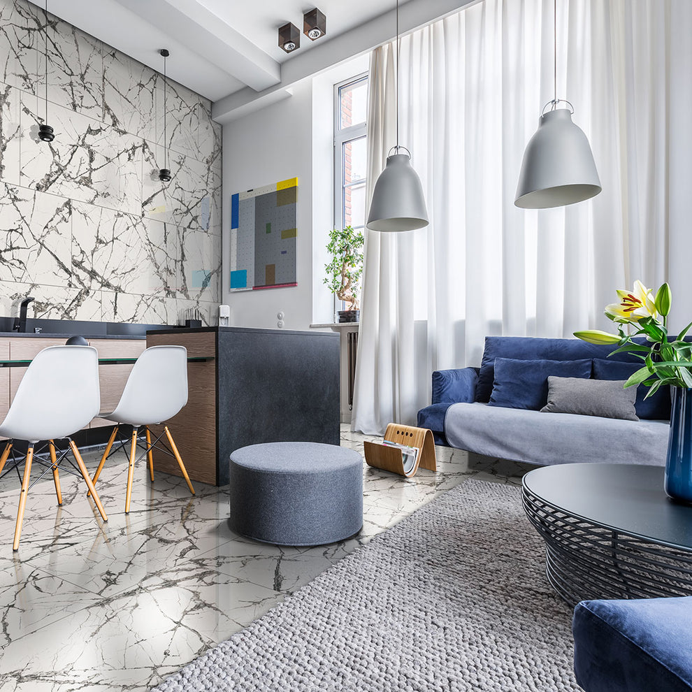 MSI Exotika Lux Iceberg 24x48 Polished Porcelain Tile – Large Format M ...